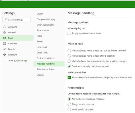 Outlook Icon Disable Unread Email Notification Super User