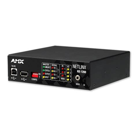 Amx Nx 1200 Netlinx Nx Integrated Controller Wise Av Solution