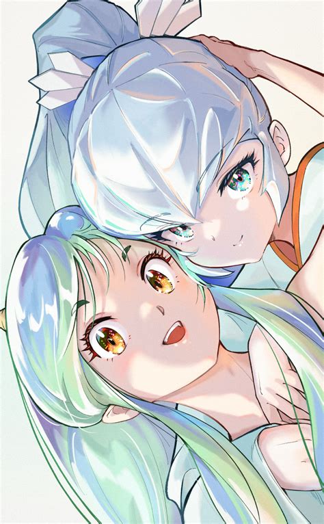 Arakan Lum Oyuki Urusei Yatsura Urusei Yatsura Highres 2girls