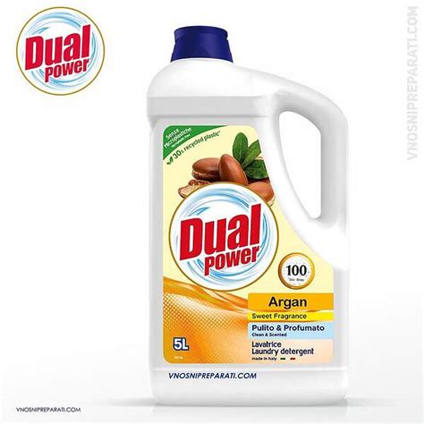 Купи Dual Течен перилен препарат 5л 100пр на добра цена от Магазин Чистичко