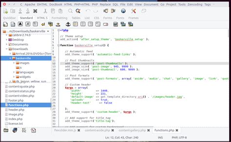 Bluefish Code Editor Releases Version