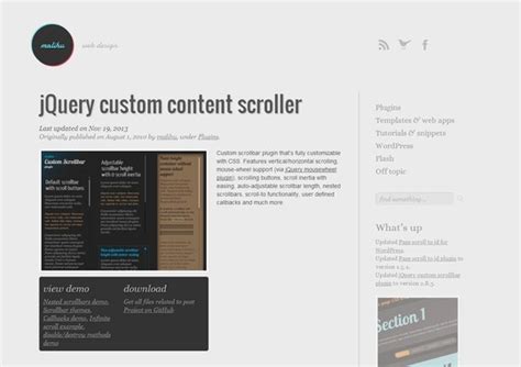 33 Enticing Scrolling Effects JQuery Plugins