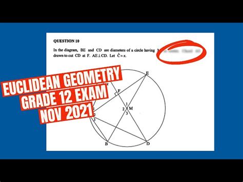Euclidean Geometry Theorem 02 Revision Grade 11 12 40 Off