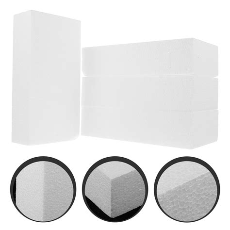 4pcs Handcart Craft Foam Sculpting Block Modeling Foam Block Diy Art