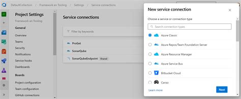 Azure Devops Sharing Service Connections