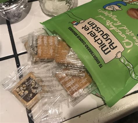 15 Individually Wrapped Bite Sized Cookies Inside A Resealable Ziplock Plastic Bag