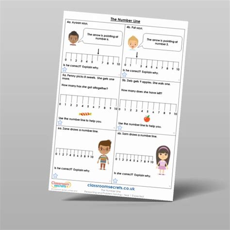 The Number Line Reasoning And Problem Solving Resource Classroom Secrets