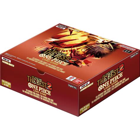 Premium Booster The Best Vol2 Prb 02 Booster Box English One Piece