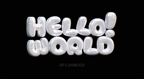 How To Create 3D Balloon Text With Blender Yarsa DevBlog