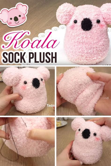 36 Easy Diy Sock Plushies And Animals Youll Want To Make This Weekend