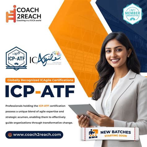 Icpatf Icagile Agilecertification Teamfacilitation Agileleadership… Coach2reach