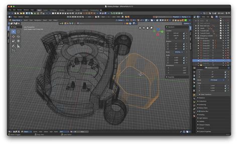 Galaxy Class Bridge And Adjoining Spaces — Scifi