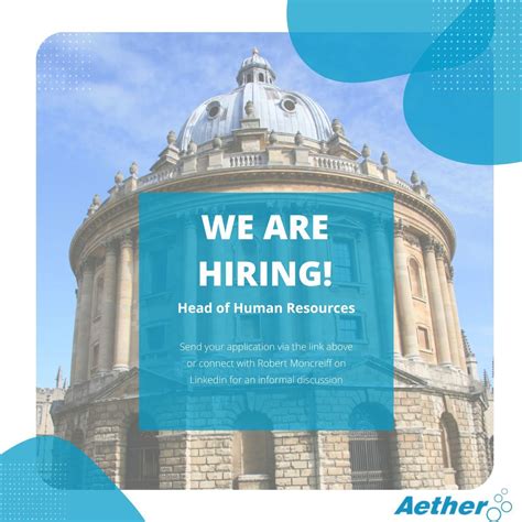 Aether On Linkedin Hiring