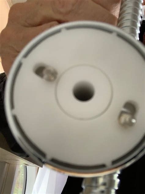 Tab Shower Rail Rod Bottom Became Detached From Thin Wall Panel And Can T Be Re Secured