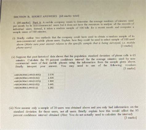 Solved Section B Short Answers 160 Marks Total 1 25