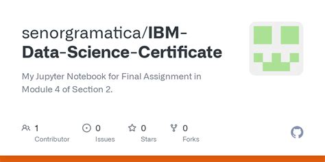 Github Senorgramaticaibm Data Science Certificate My Jupyter Notebook For Final Assignment