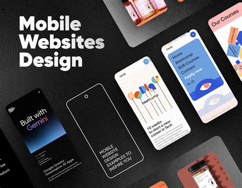 30 mobile website design examples to inspire you