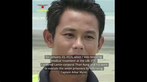 ရက္ခိုင်ပြည်သူ ၇ ဦးအားသတ်ဖြတ်ခဲ့မှု တိုက်ရိုက်အမိန်းပေးခဲ့သူ ဗိုလ်မှူး သိန်းထိုက်စိုး Youtube