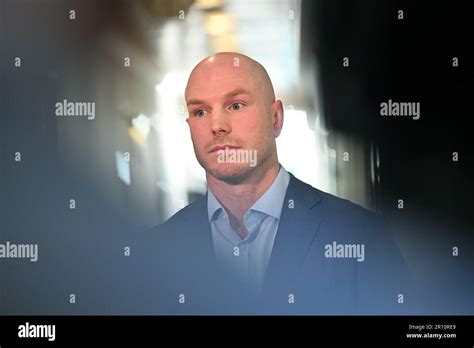 Independent Senator David Pocock At A Press Conference At Parliament