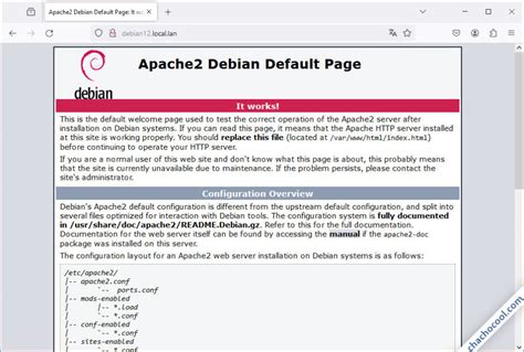 cómo instalar apache en debian 12 bookworm ️ [2024]
