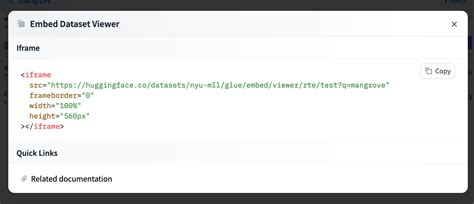 Hub Docs Docs Hub Datasets Viewer Embed Md At Main Huggingface Hub