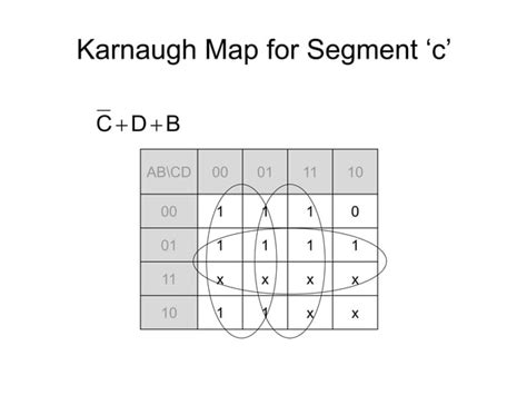 combinational circuit 7 segment display pptx