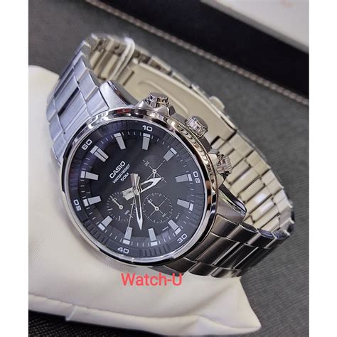 นาฬิกา Casio Chronograph รุ่น Mtp E505d 1a รับประกันศูนย์ Cmg 1 ปี Shopee Thailand