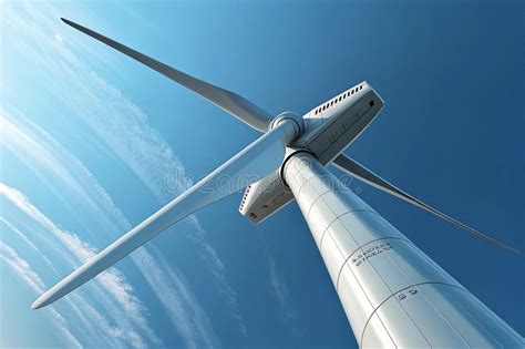 Plastic Wind Turbine Blade Aerodynamic Efficiency Stock Illustration Illustration Of