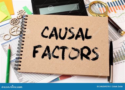 Causal Forecasting Is Shown On A Photo Using The Text Stock Photo Image Of Performance