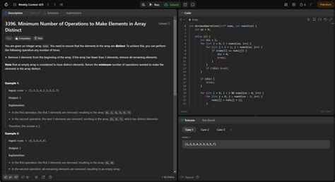 Leetcode Codingjourney Problemsolving Growthmindset Weeklycontest Samarth Kajla