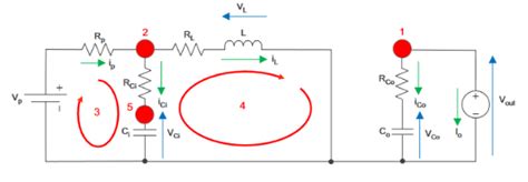 Circuitikz How To Make Voltage Loops Inside A Circuit And Move Node Label TeX LaTeX Stack