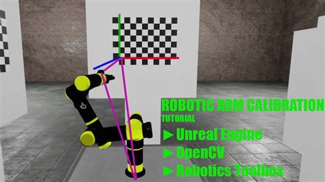 Diy Robotic Arm Calibration Using Opencv And Chessboard Pattern Youtube