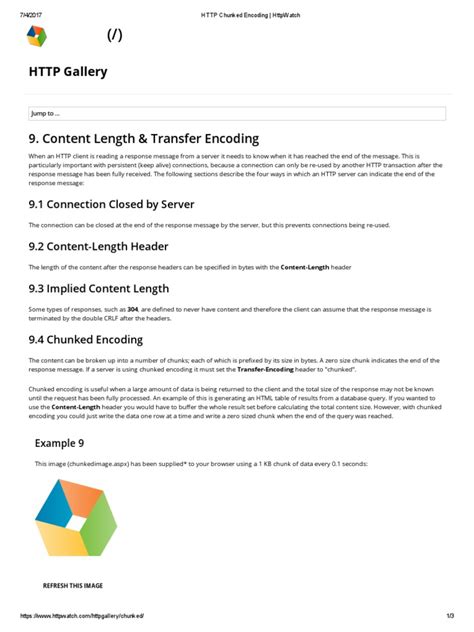 Chunked Encoding Watch Pdf Osi Protocols Hypertext