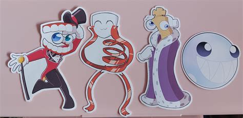 The Amazing Digital Circus Sticker Tadc Sticker Pomni Jax Etsy Uk