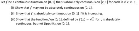 Solved Let F Be A Continuous Function On That Is Chegg Com