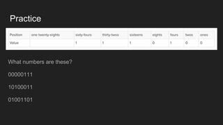 What Is Binary Computer Science PPT