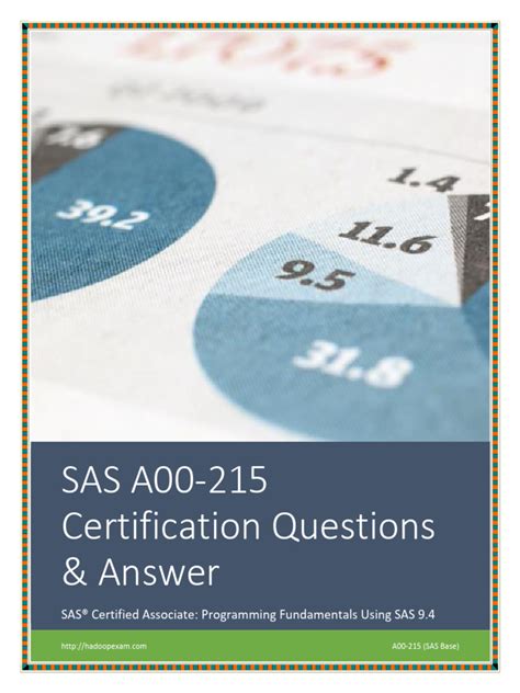 A00 215 Sas Base Certified Associate Programming Fundamentals Pdf Sas Software Computer File