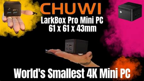 Chuwi Larkbox Pro Mini Pc With Gb Ram Gb Ssd Intel Celeron J Quad Core Up To Ghz Win