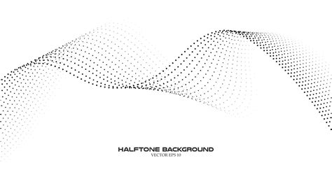 Premium Vector Abstract Halftone Wave Pattern Background For Backdrop Or Wallpaper