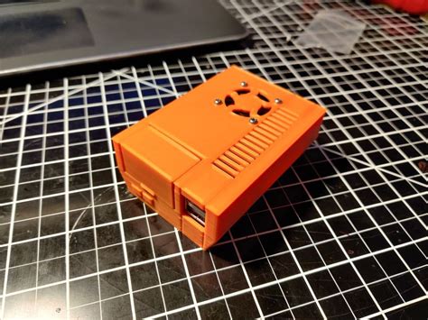 Raspberry Pi NES Case Top With Fan By Mephij Download Free STL Model Printables Com