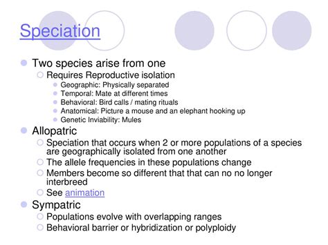 Evolution And Biodiversity Ppt Download