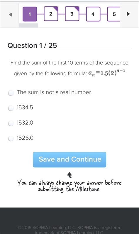 Solved Find The Sum Of The First Terms Of The Sequence Chegg