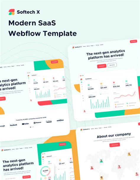 Softech X Dashboard Html5 Responsive Website Template