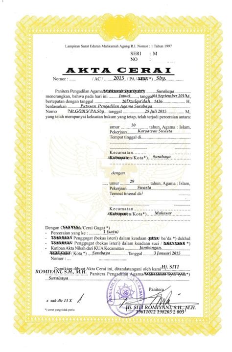 Mengajukan Cerai Di Pengadilan Agama