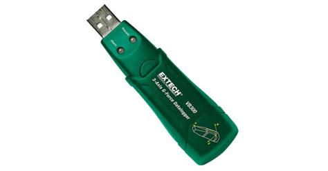 Extech VB300 Datalogger USB G Force A 3 Assi Batter Fly