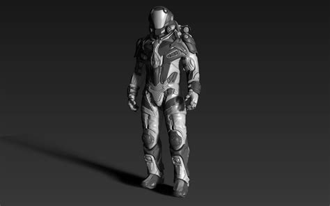 Artstation Space Suit Zbrush Resources