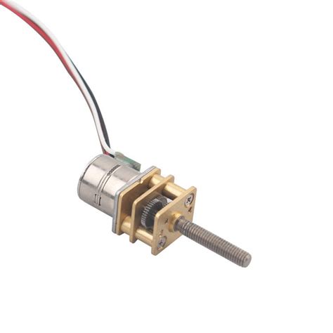 Miniature Dc Gear Motor 2 Phase 4 Wire Micro Stepper Motor 5v Sm10 816g