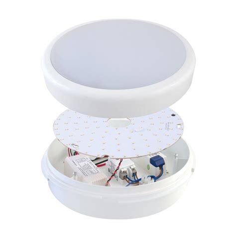 Selectric Atom X 15w 6000k Led Bulkhead With Sensor Ukes