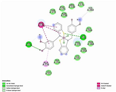 2d Graphical Representation Of Hydrogen Bond Steric And π π Download Scientific Diagram