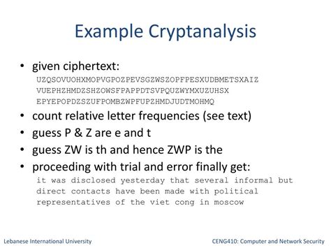 ppt cryptography classical ciphers powerpoint presentation free download id 2087578